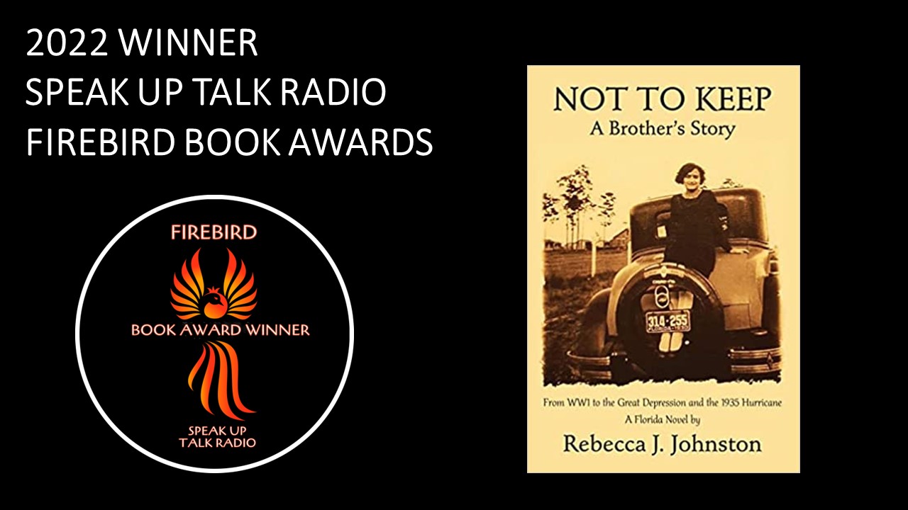 Rebecca J. Johnston Firebird Winner Author Interview – ~~SPEAK UP TALK ...