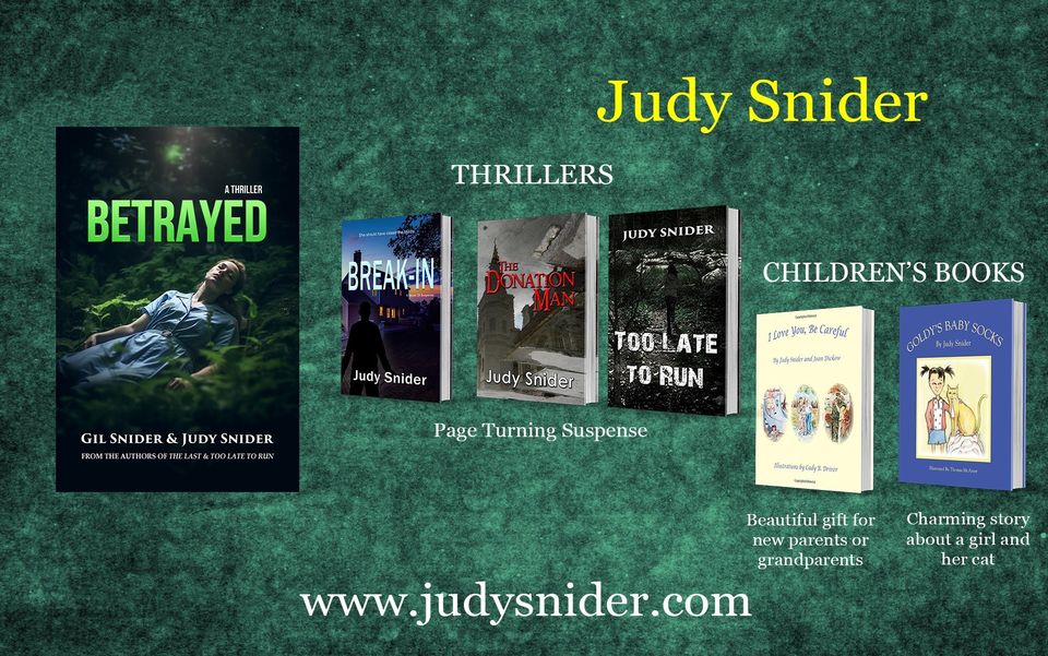 Judy Snider Author Interview – ~~SPEAK UP TALK RADIO~~ Author & Podcast ...